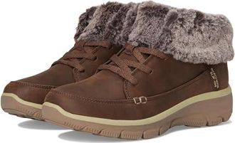 Skechers Femme Easy Going-Chili Standards Hands Free Slip-ins Bottine, Chocolat, 40 EU