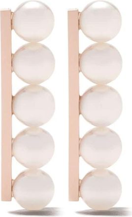 Tasaki 18kt Collection Line Rosengoldohrringe - Rosa