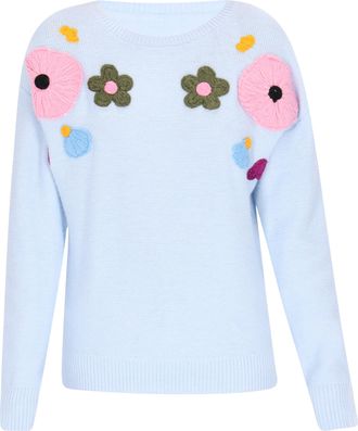 Mymo Pullover Frauen hellblau