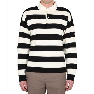 Gucci Mens White Cotton Polo Shirt