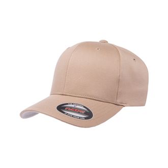 Flexfit Herren Athletic Baseball Fitted Cap, Khaki, Gr&ouml;&szlig;e S-M