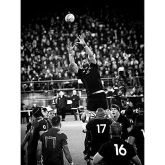 Artery8 Coleman Rugby Line Out New Zealand Photo Unframed Wall Art Print Poster Home Decor Premium Nouvelle-Z&eacute;lande Photographier Mur Affiche Accueil D&eacute;co