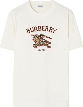 Burberry Knight Check Cotton T-shirt