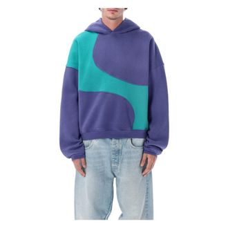 ERL Erl, Homme, Sweatshirts et sweats à capuche, Multicolore, Taille: M Swirl Sweat à capuche