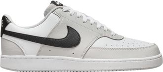 Nike Vision Low Sneaker f&uuml;r Herren, Leder (Grau/Schwarz/Wei&szlig;)