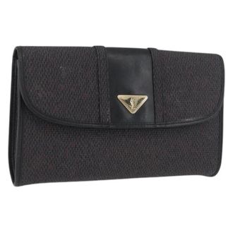 Saint Laurent Pre-owned Vintage Clutch Bag - - Pre-owned - Damen - Lila - ONE SIZE