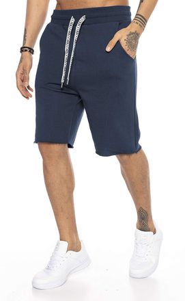 Red Bridge Premium Shorts Sweatpants Kurze Hose Jogger Bequem Lässig Dunkelblau M