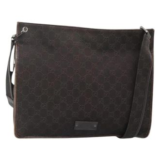 Gucci Pre-owned Canvas gucci-taschen - - Pre-owned - Damen - Braun - ONE SIZE