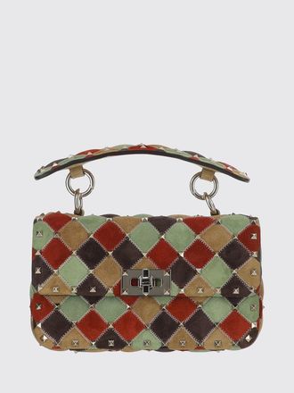 Valentino Garavani Mini sac &agrave; main Rockstud Spike en cuir de veau matelass&eacute;