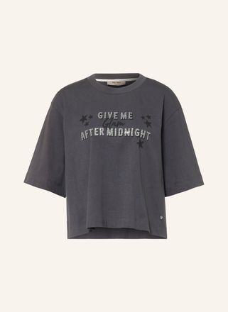 Mos Mosh Mos Mosh T-Shirt Mmguinn Mit Schmucksteinen grau