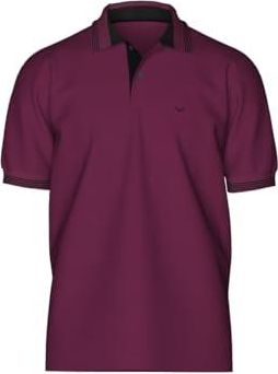 Trigema 627621125 Polo, Pourpre, 3XL Hommes