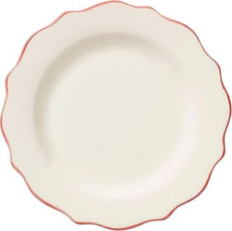 Anna + Nina Assiette Carmine Scalloped Anna + Nina