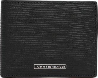 Tommy Hilfiger Geldb&ouml;rse Tommy Hilfiger Th Business Saffi Mini Cc Wallet AM0AM14785 Schwarz