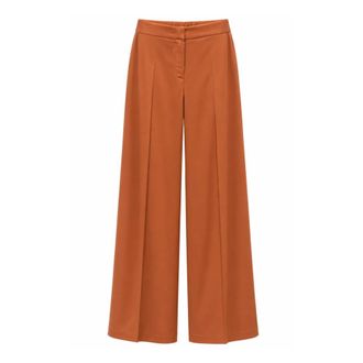 Meimeij M6In02 Weite Hose - - Trousers - Damen - Braun - XS