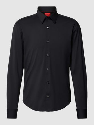 HUGO BOSS Business-Hemd mit Kentkragen Modell Ermo