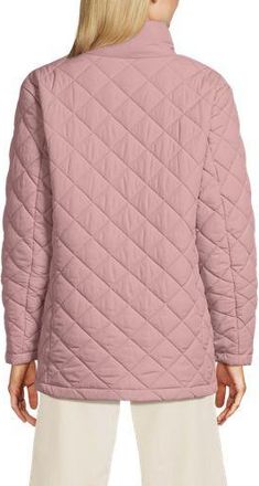 Lands End Featherfree Steppjacke, Damen, Größe:36-38 regular, Pink, Polyester, by Lands End