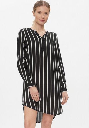 Kaffe Hemdkleid Marana 10551803 Schwarz Relaxed Fit