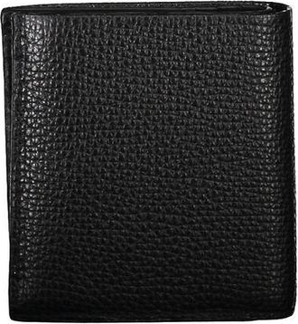 Calvin Klein Pebbled Leather Wallet - Black