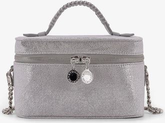 Stella McCartney Vanity laminated Shaggy Deer fabric crossbody bag - STELLA MCCARTNEY - gender_Woman