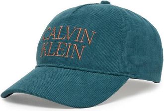 Calvin Klein Cap Corduroy Graphic 5 Panel Cap LV04D5064G Dunkelblau