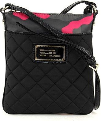 Guess Guess Florencia Crossbody Tourist, Sacs à Main Femme, Rose (Camu Pink), Taille Unique