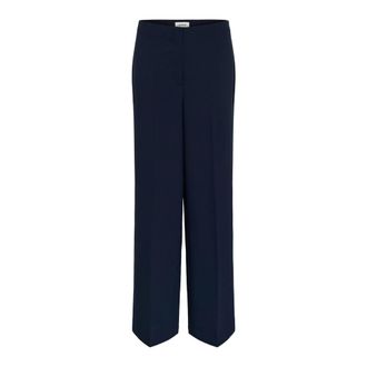 Soaked In Luxury SLCorinne Wide Long Hose - - Trousers - Damen - Blau - M