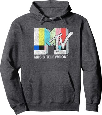 Giesswein Vintage TV Signal Logo Pullover Hoodie