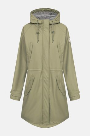 Derbe Derbe Regenjacke Friese Tildaby Oxford Damen Hellgr&uuml;n Oliv