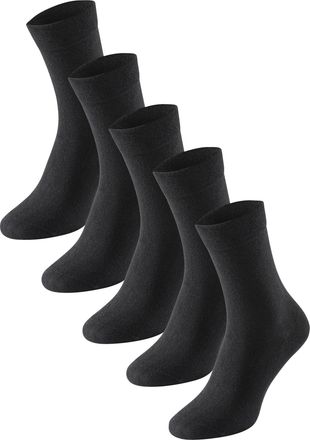 Schiesser Damen 5 PACK Socken Str&uuml;mpfe Multipack - Stay Fresh, schwarz_173208, 39/42