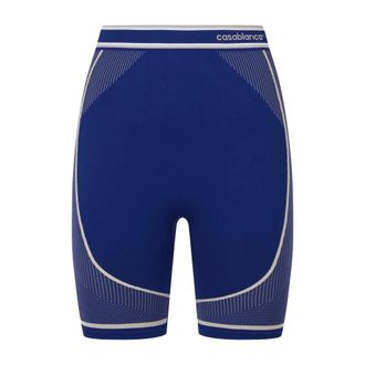 Casablanca Shorts sans coutures - Femme - Sport - Bleu - Taille: 38/40 FR