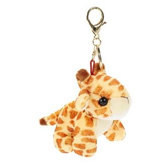 Garneck Pendentif Animal Peluche Porte-cl&eacute;s D&eacute;coratif Pour Sac &agrave; Dos Voiture Jouet Cl&eacute; Peluche D&eacute;coration Cl&eacute;