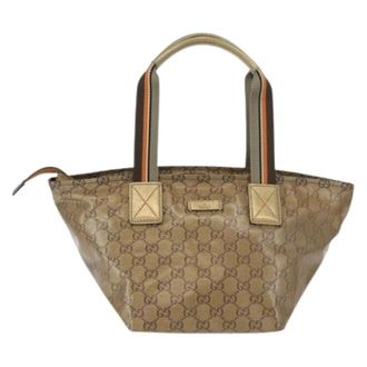 Gucci Sac cabas vintage doccasion - Femme - Pre-owned - Brun - Taille: ONE Size