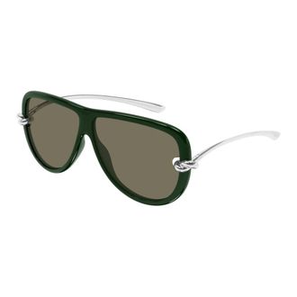 Bottega Veneta Lunettes de soleil - unisex - Accessoires - Vert - Taille: 61 MM