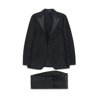 Tagliatore Einreiher Anzug - - Suits - Herren - Blau - L