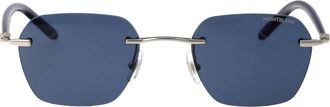Montblanc Stylische Sonnenbrille mit Modell Mb0270S - - Accessories - Herren - Grau - 51 MM