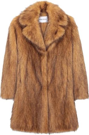 Stand Studio Stand Studio, Femme, Vestes, Beige, Taille: 38 FR Veste en Polyester Naturel