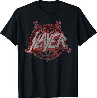 Slayer Pentagram Redu T-Shirt