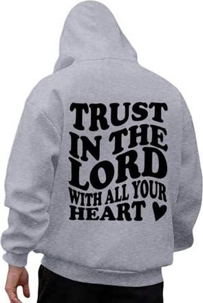 Generic Sweat a Capuche Homme Hooded Sweatshirt Hoodie Pullover Homme Longue Manche avec Doublure en Fleece et Design Th&eacute;matique, Sweatshirt Confortable pour 