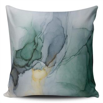 Generic Abstrakte, Farbenfrohe Abstrakte Tuschemalerei Kissenhüllen Quadratische Zierkissenbezüge Komfort Kissenbezüge Für Hotel Heimdekoration Schlafzimmer 4