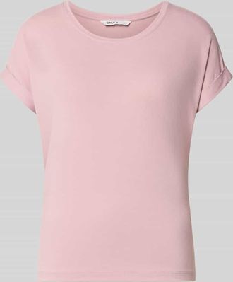Only Regular Fit T-Shirt aus Viskose-Mix Modell MOSTER