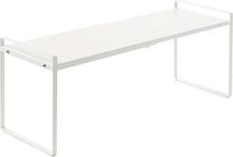 Betty Bossi Regal, Metall, ausziehbar, 35-63 cm (25809) Metallregal Ablagefl&auml;che K&uuml;chenregal rutschfeste Gummif&uuml;sse Aufbewahrungssystem