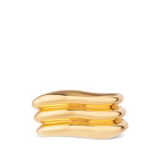 Federica Tosi Wave Bracelet - - Accessories - Damen - Gelb - ONE SIZE