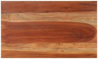 vidaXL Dessus de table Bois solide 15-16 mm 60x100 cm