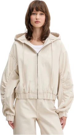 Rotate Rotate Birger Christensen, Damen, Sweatshirts & Hoodies, Beige, XLGr&ouml;&szlig;e