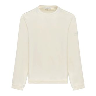 Premiata Homme, Sweatshirts et sweats &agrave; capuche, Beige, Taille: L Light Nylon Crewneck