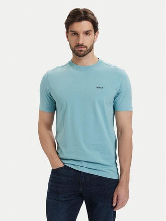 HUGO BOSS T-Shirt Tee 50506373 T&uuml;rkisfarben Regular Fit