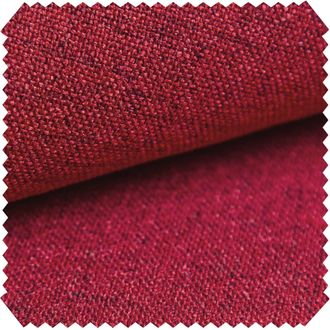 Novely AUEN Premium Möbelstoff - Robuster Webstoff - Fein Gewebter Polsterstoff - Pflegeleichte Meterware 1lfm | Farbe: 08 Rot