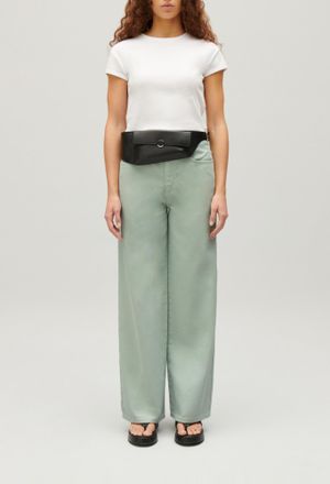 Claudie Pierlot Jean Michel droit baggy amande