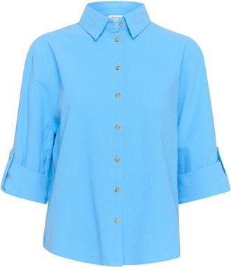 Saint Tropez ZalindaSZ Shirt - - Blouses & Shirts - Damen - Blau - XS