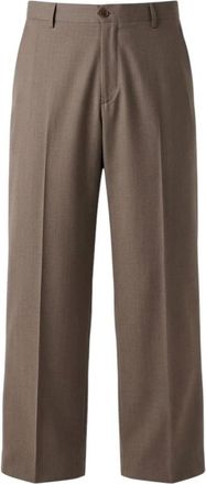 Costumein Homme, Pantalons, Brun, Taille: L Wide Pantalons